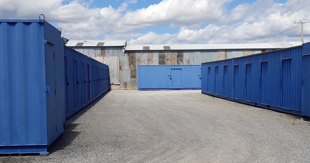 A trip around the My Storage yard - My Storage - Richmond, Nelson
